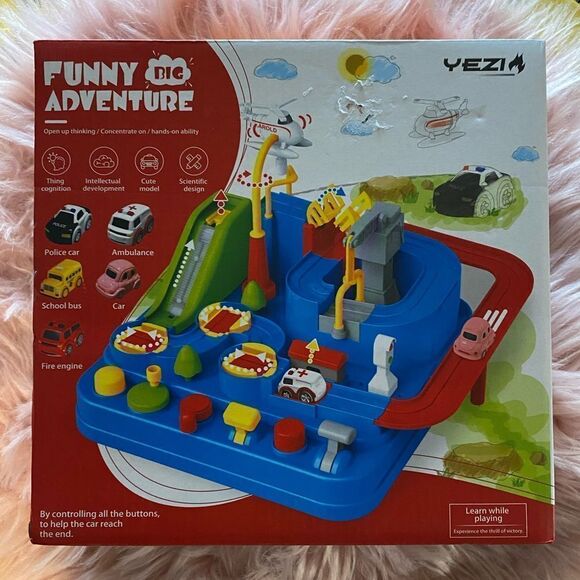 YEZI | Toys | Nwt Yezi Car Adventure Toys Forkids Cityrescue | Poshmark